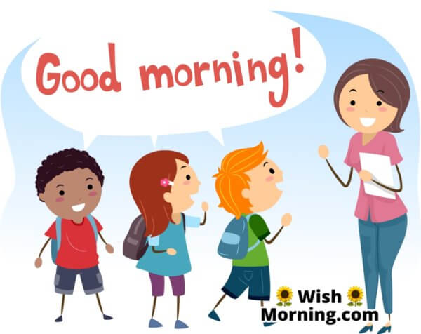 Good Morning Kids Images to Brighten Their Day - Wish Morning