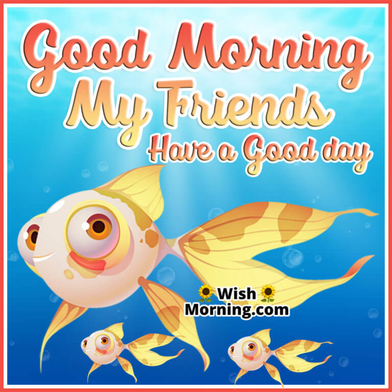 Good Morning Fish Images for a Cheerful Start to the Day - Wish Morning