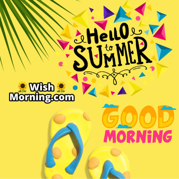 Summer Morning Wishes for a Fresh and Energizing Start - Wish Morning