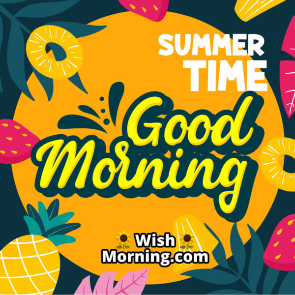 Summer Morning Wishes for a Fresh and Energizing Start - Wish Morning