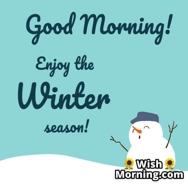 Winter Morning Wishes for Warmth in the Chill - Wish Morning