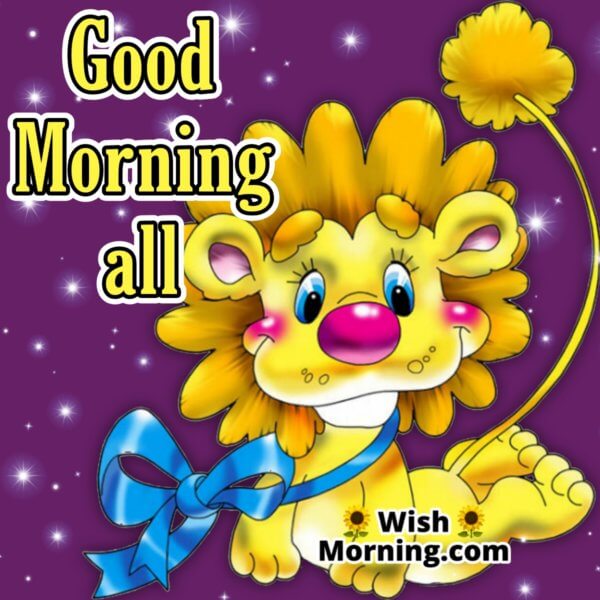 Good Morning Cartoon Animals for a Whimsical Start - Wish Morning