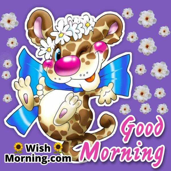 Good Morning Cartoon Animals for a Whimsical Start - Wish Morning