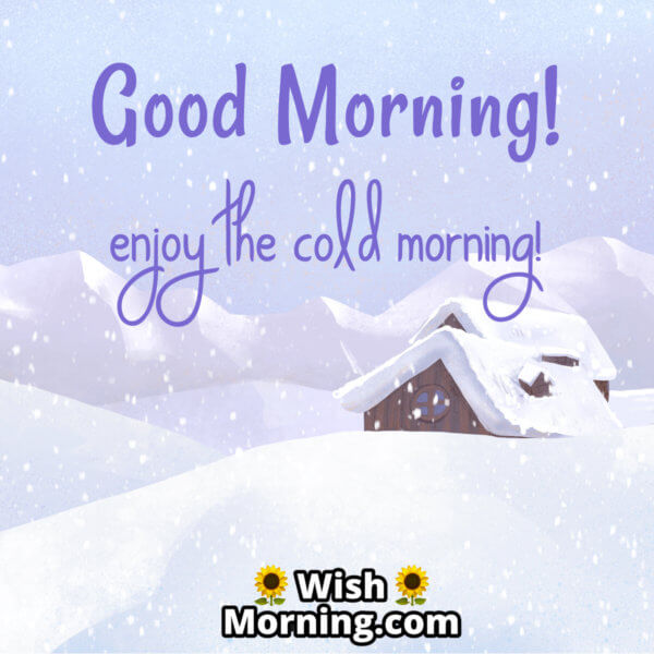 Winter Morning Wishes for Warmth in the Chill - Wish Morning