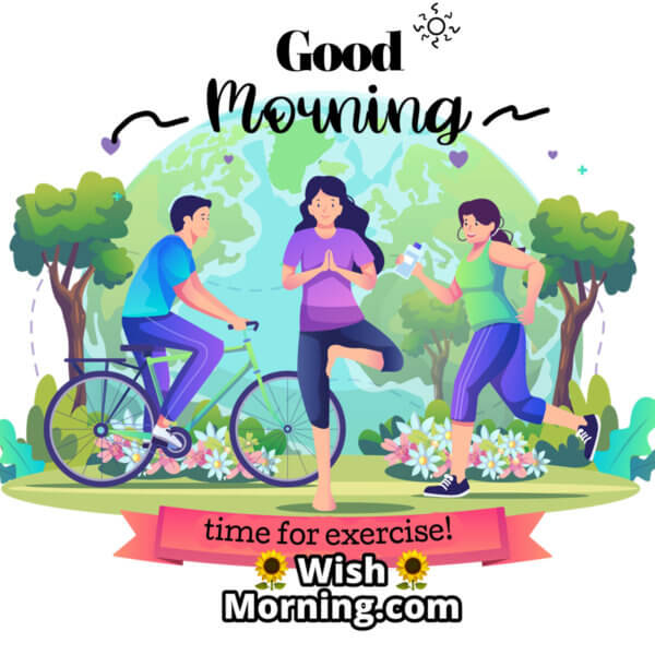 Good Morning Exercise Images for a Fit and Active Start - Wish Morning