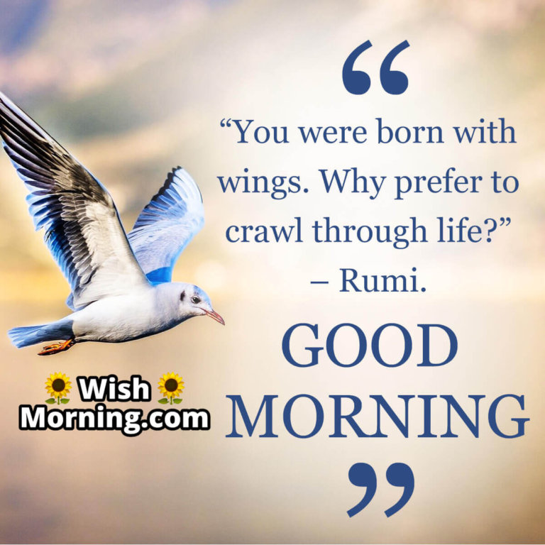 Good Morning Rumi Quotes for Wisdom and Inspiration - Wish Morning