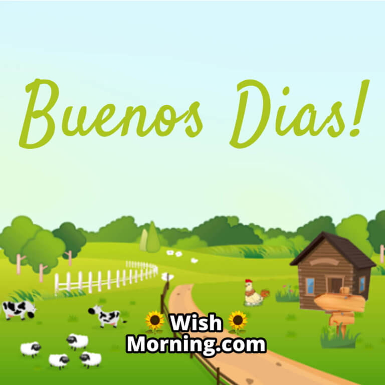 Good Morning Spanish Images For Positive Joyful Day - Wish Morning