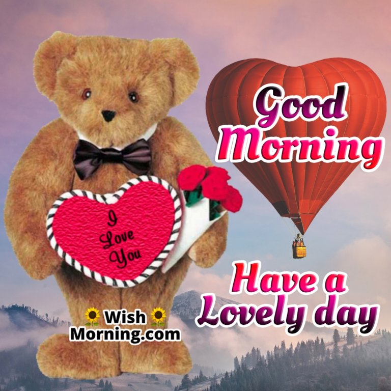 Good Morning Teddy Cards for a Cute and Cheerful Start - Wish Morning