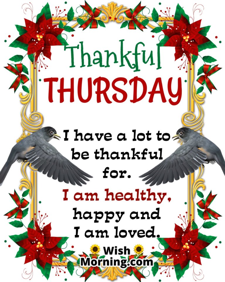 Thankful Thursday Quotes Wishes for a Grateful Heart - Wish Morning