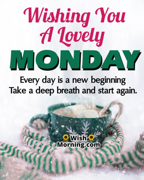 Marvelous Monday Morning Quotes & Wishes for a Fresh Start - Wish Morning