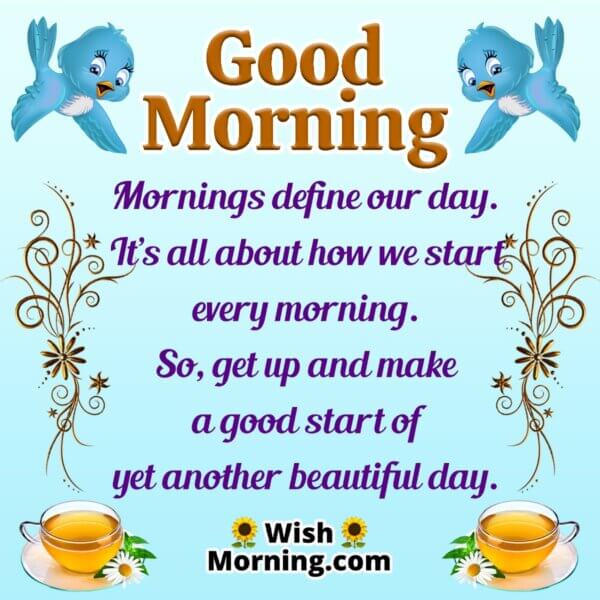Beautiful Good Morning Messages to Brighten Day - Wish Morning