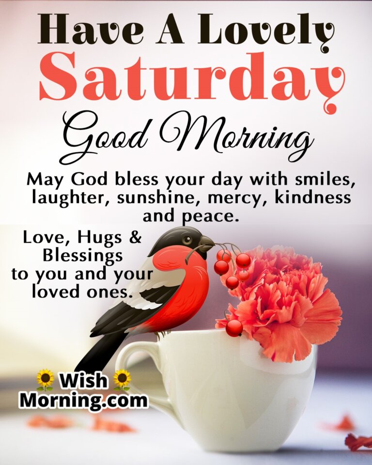 Splendid Saturday Morning Quotes Wishes for Joyful Day - Wish Morning