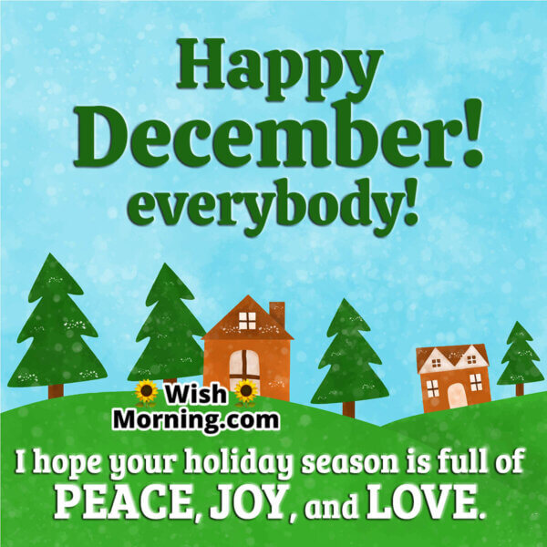 December Month Wishes and Quotes for Joy and Blessings - Wish Morning