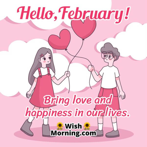 February Month Wishes & Quotes Full of Love and Joy - Wish Morning
