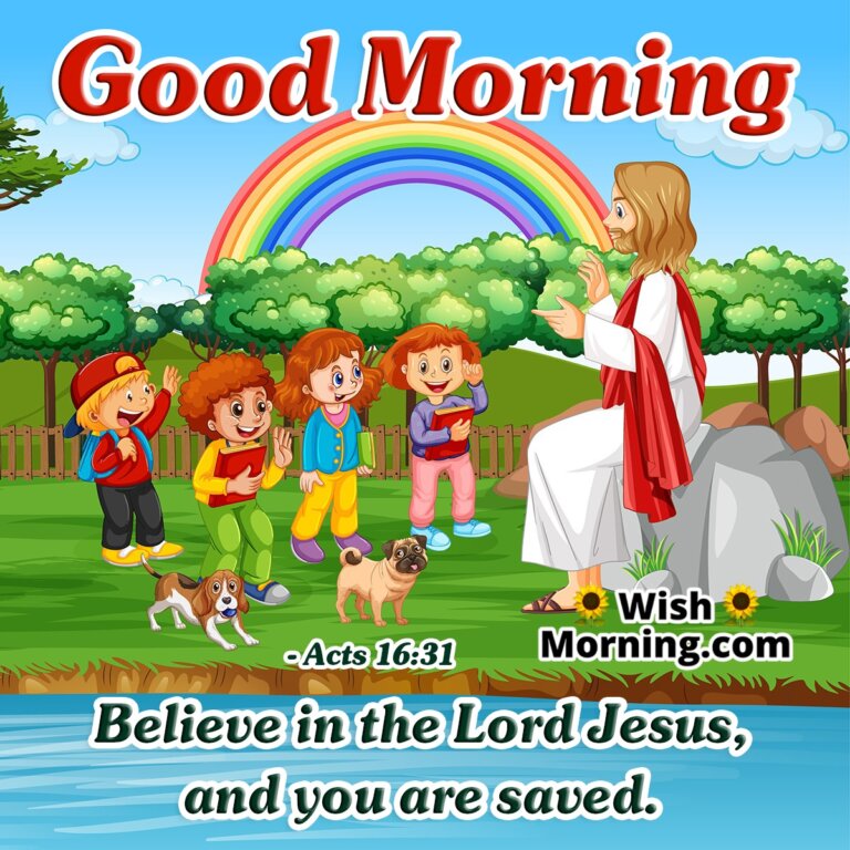 Good Morning Bible Verses for Children to Inspire Their Day - Wish Morning
