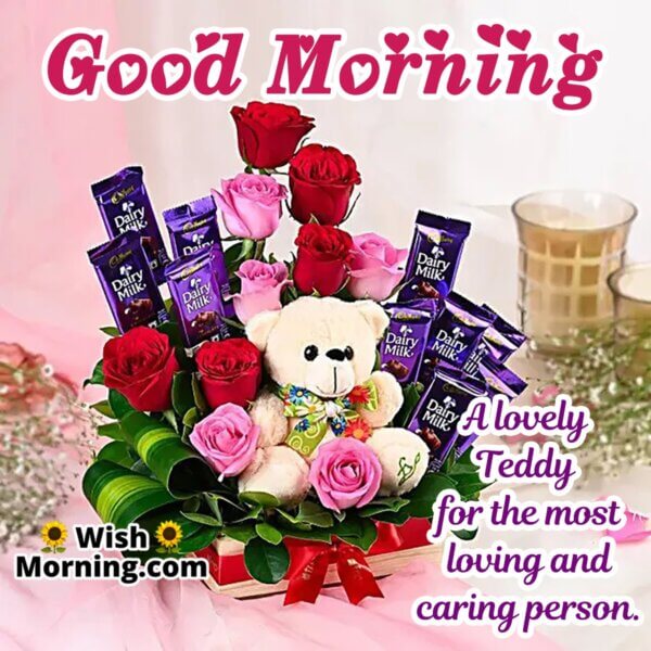 Good Morning Teddy Cards for a Cute and Cheerful Start - Wish Morning