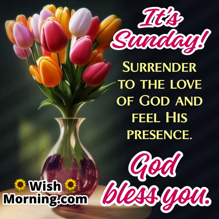 Sunday Blessing Images for a Peaceful and Joyful Day - Wish Morning