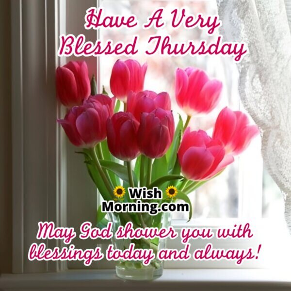 Thursday Blessing Images for a Peaceful and Joyful Day - Wish Morning