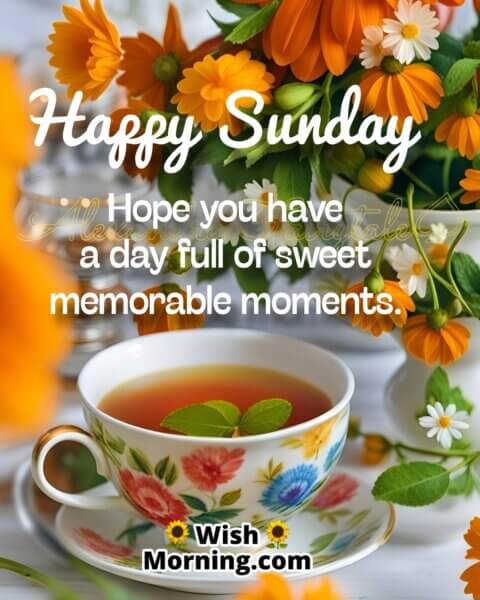 Sunday Morning Wishes for a Peaceful and Joyful Day - Wish Morning