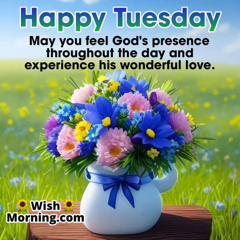 Tuesday Morning Wishes to Brighten Your Day with Positivity - Wish Morning