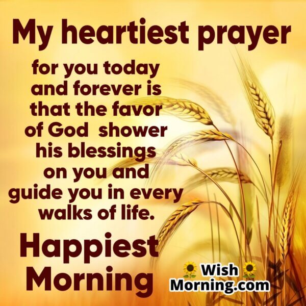 Good Morning Prayer Messages for a Blessed and Peaceful Day - Wish Morning