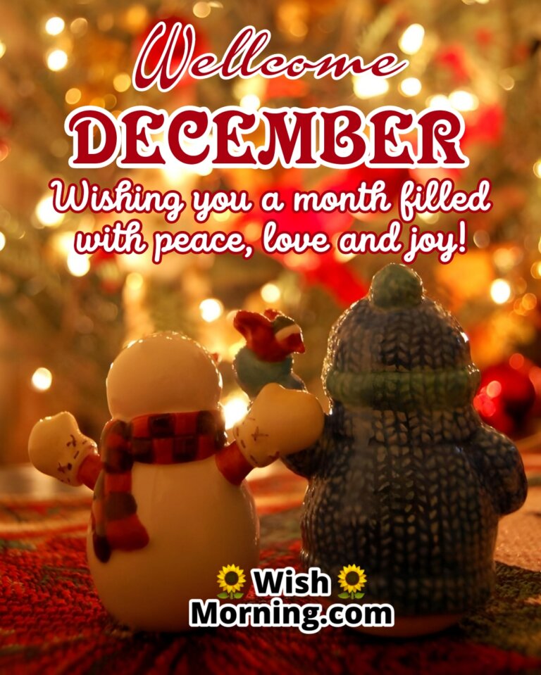 December Month Wishes and Quotes for Joy and Blessings - Wish Morning