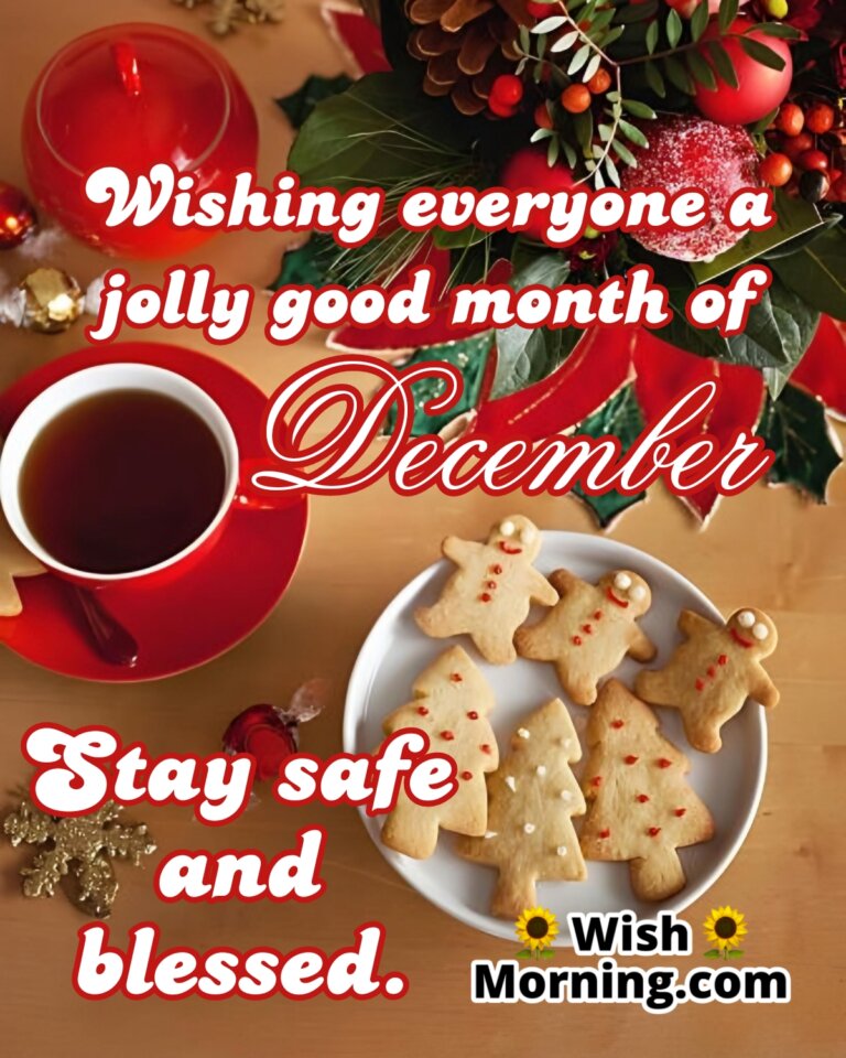 December Month Wishes and Quotes for Joy and Blessings - Wish Morning