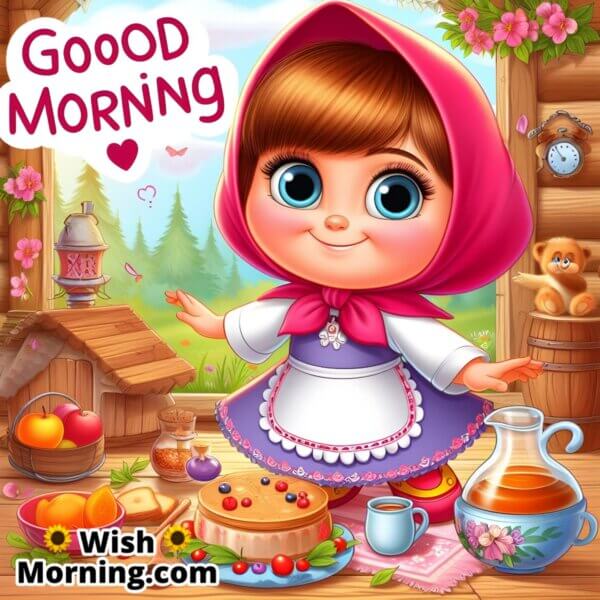 Good Morning Masha Images to Brighten Your Day with Joy - Wish Morning