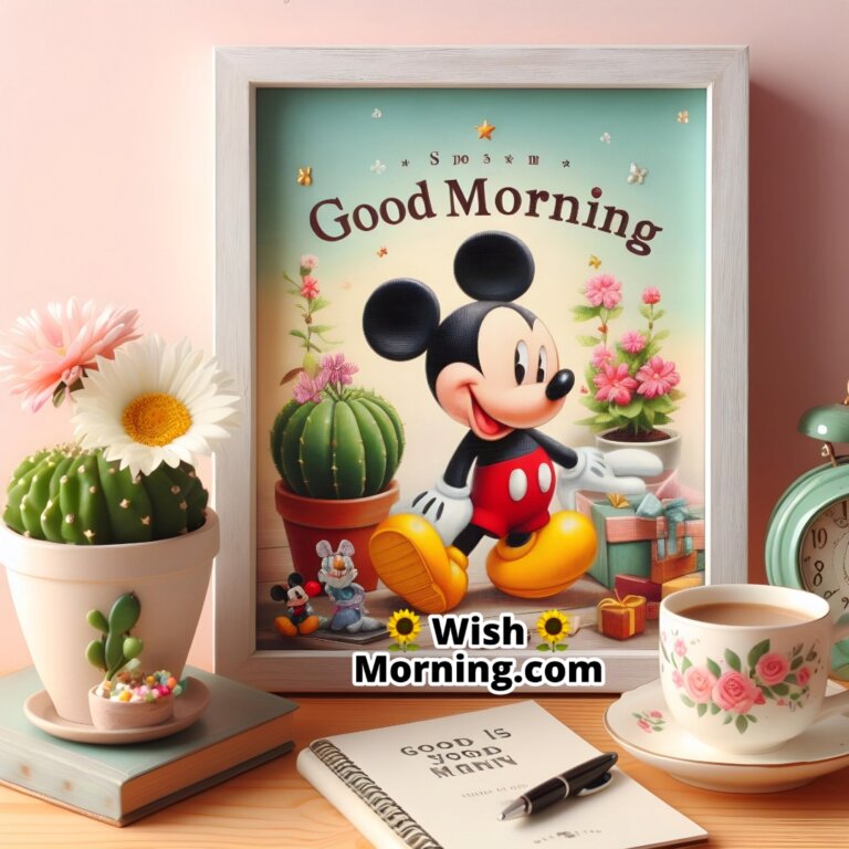 Good Morning Mickey Cheerful Images for a Joyful Start - Wish Morning