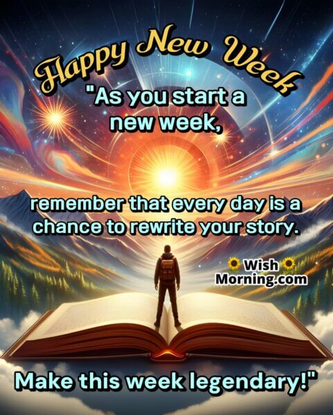 Happy New Week Wishes and Quotes for a Great Start - Wish Morning