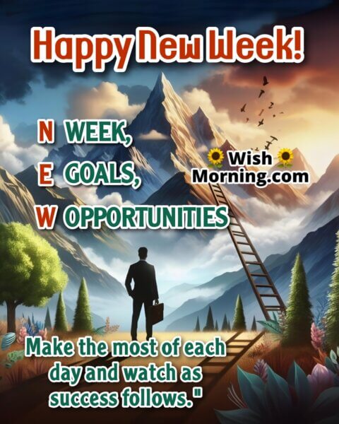 Happy New Week Wishes and Quotes for a Great Start - Wish Morning