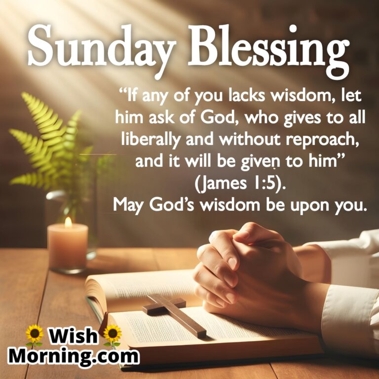 Sunday Blessing Images for a Peaceful and Joyful Day - Wish Morning