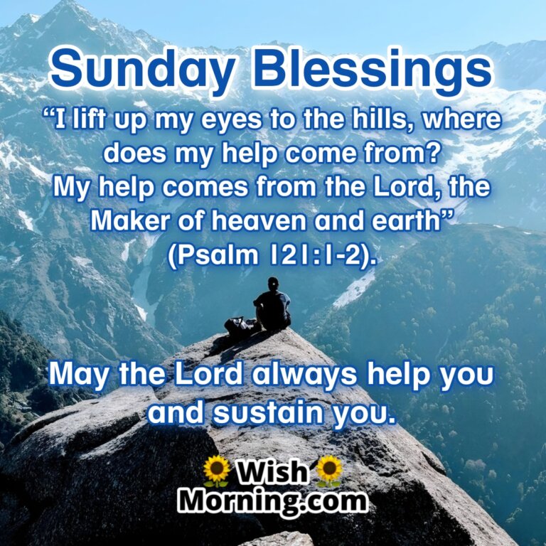 Sunday Blessing Images for a Peaceful and Joyful Day - Wish Morning