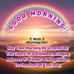Good Morning Quotes and Wishes on Rainbow to Start Bright - Wish Morning