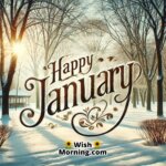 January Month Wishes and Quotes for a Positive Start - Wish Morning