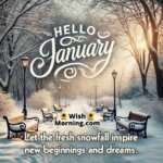 January Month Wishes and Quotes for a Positive Start - Wish Morning