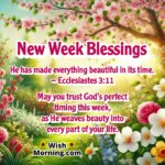 New Week Blessings Images To Start Week with Positivity - Wish Morning