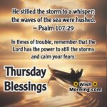 Thursday Blessing Images for a Peaceful and Joyful Day - Wish Morning
