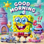 Good Morning SpongeBob SquarePants Images for a Fun Start - Wish Morning