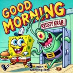 Good Morning SpongeBob SquarePants Images for a Fun Start - Wish Morning