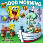 Good Morning SpongeBob SquarePants Images for a Fun Start - Wish Morning