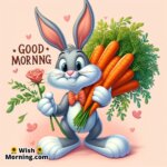 Good Morning Cute Bunny Images for a Cheerful Start - Wish Morning