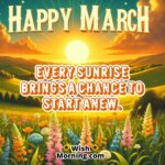 March Month Wishes & Quotes for a Fresh and Bright Start - Wish Morning