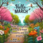 March Month Wishes & Quotes for a Fresh and Bright Start - Wish Morning