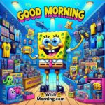 Good Morning SpongeBob SquarePants Images for a Fun Start - Wish Morning
