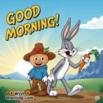 Good Morning Cute Bunny Images for a Cheerful Start - Wish Morning