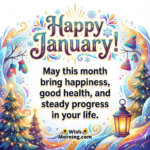 January Month Wishes and Quotes for a Positive Start - Wish Morning